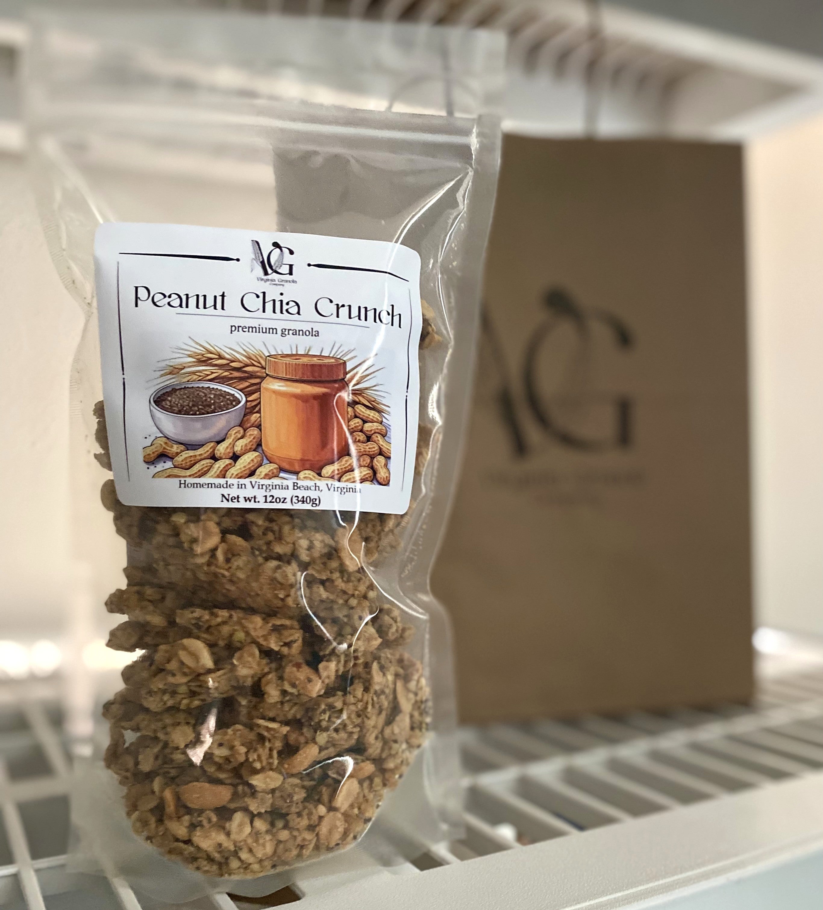 Peanut Chia Crunch | Virginia Granola Company